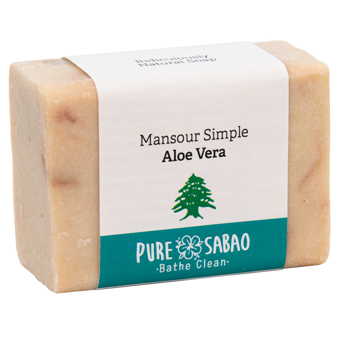 Mansour Simple Aloe Vera Olive Oil Soap – Pure Sabao